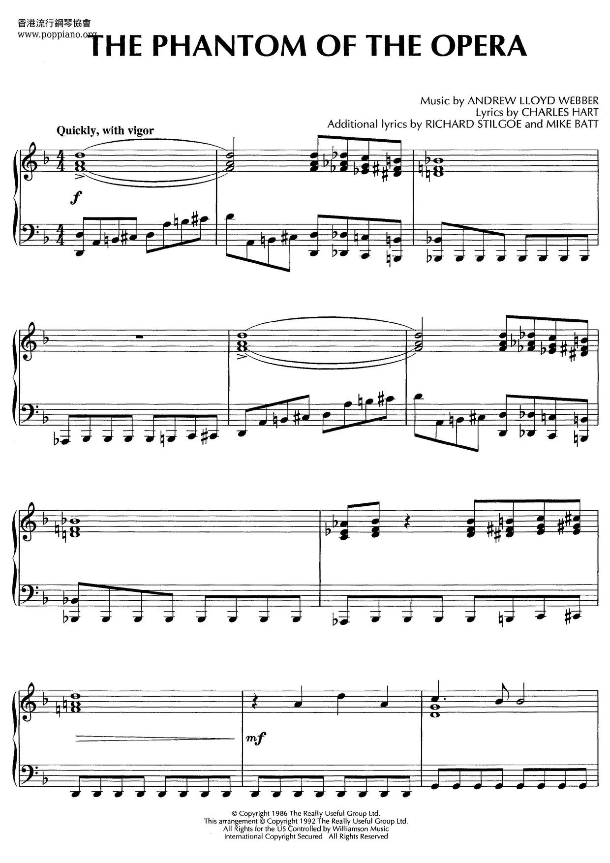 Andrew Lloyd Webber, Steve Barton, Sarah Brightman-The Phantom Of The ...